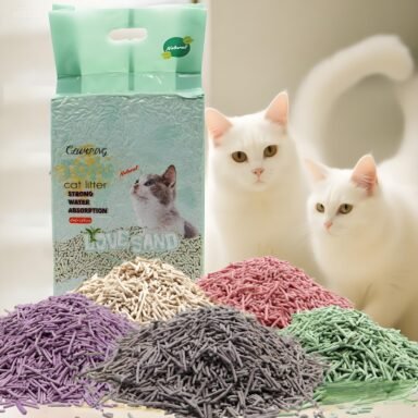 LOVE SAND® 1.5mm Tofu Cat Litter 6L 8L 2.7kg 3.1kg clumping&flushable ...